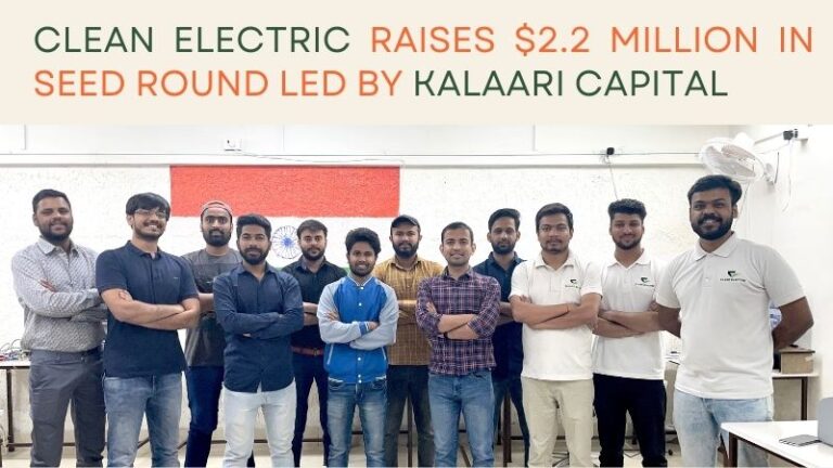 Battery tech startup Clean Electric raises $2.2 million in seed round ...