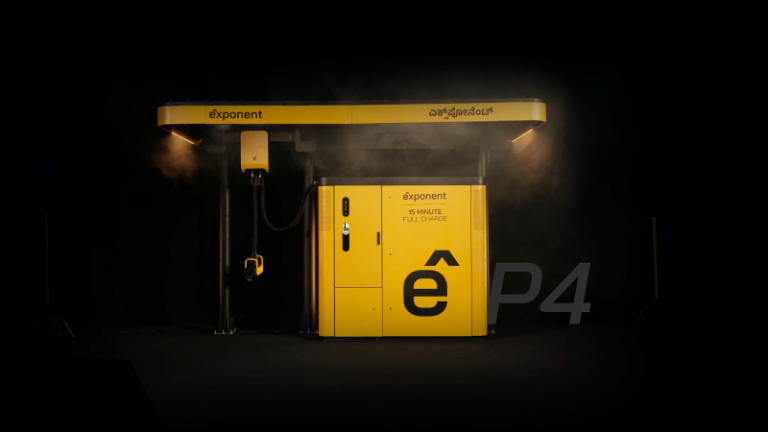 Exponent Energy unveils P4 charging station with 15-minute rapid ...