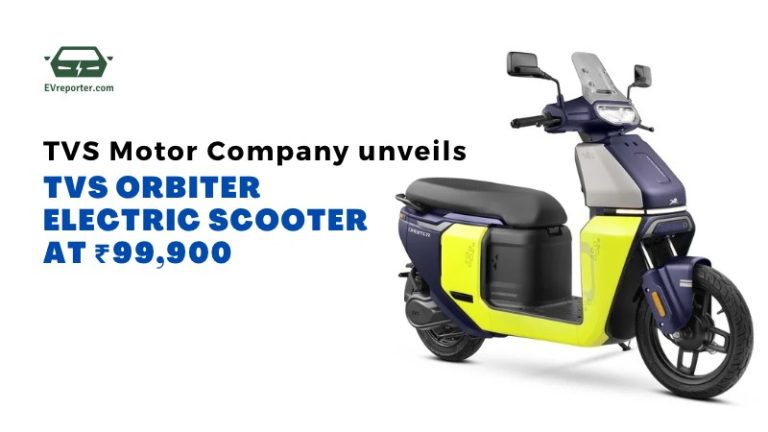 TVS Motor Company launches TVS Orbiter electric scooter at ₹99,900 ...