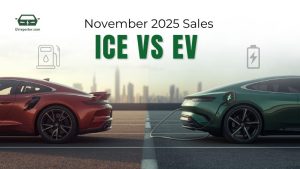 India ICE vs EV sales | For top 2W, 3W, 4W OEMs in November 2025 ...