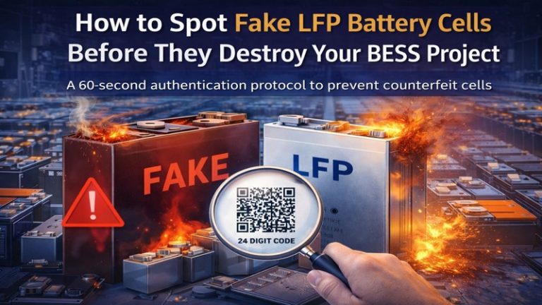 How to spot counterfeit LFP cells before they destroy your BESS project ...